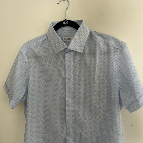Balani | Shirts | Balani Brand New Light Blue Button Down With Hidden ...